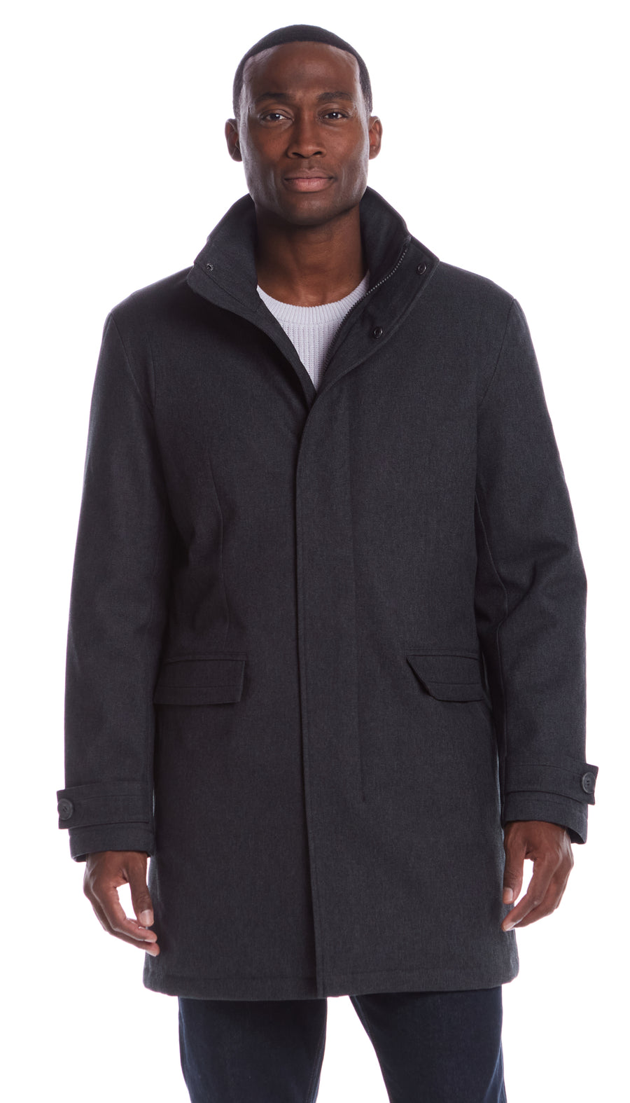 Men's Twill Tech Overcoat | Weatherproof®