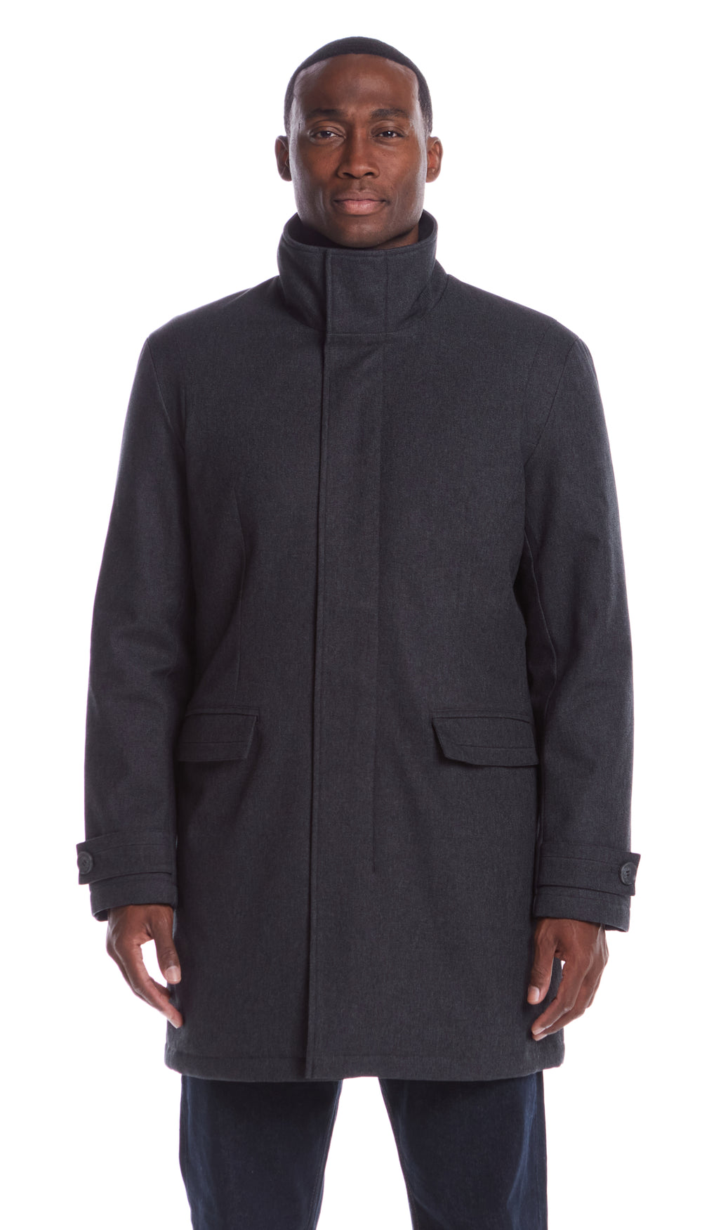 Men's Twill Tech Overcoat | Weatherproof®