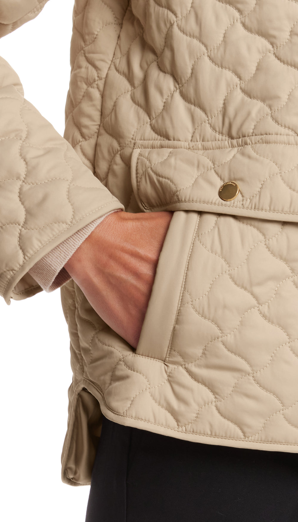 MODERN QUILTED BARN JACKET