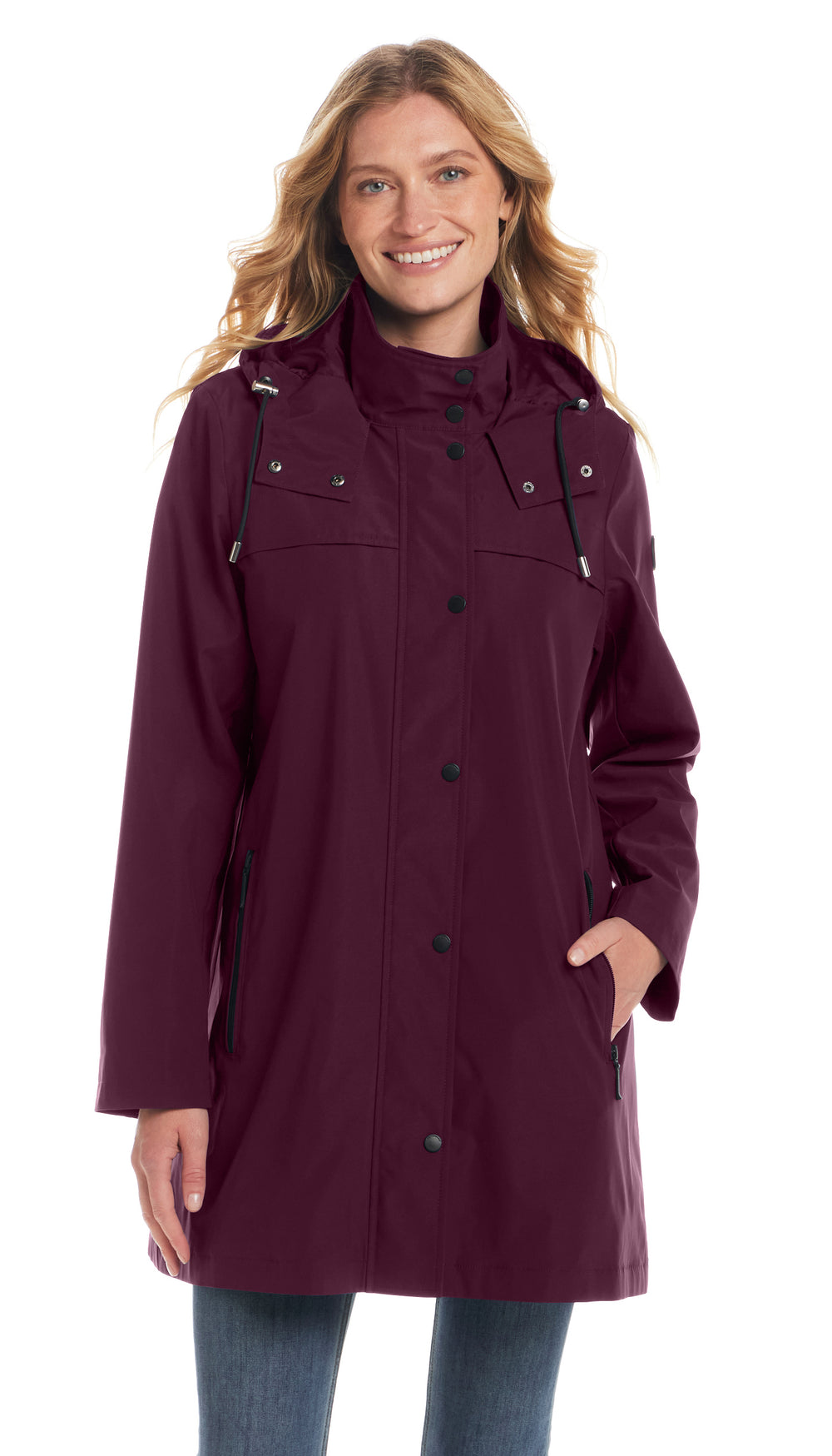 Women's Hooded Rain Jacket | A-Line Fit | Weatherproof®