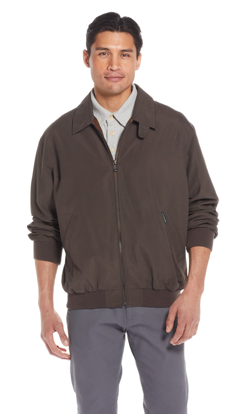MICROFIBER GOLF JACKET - OAK